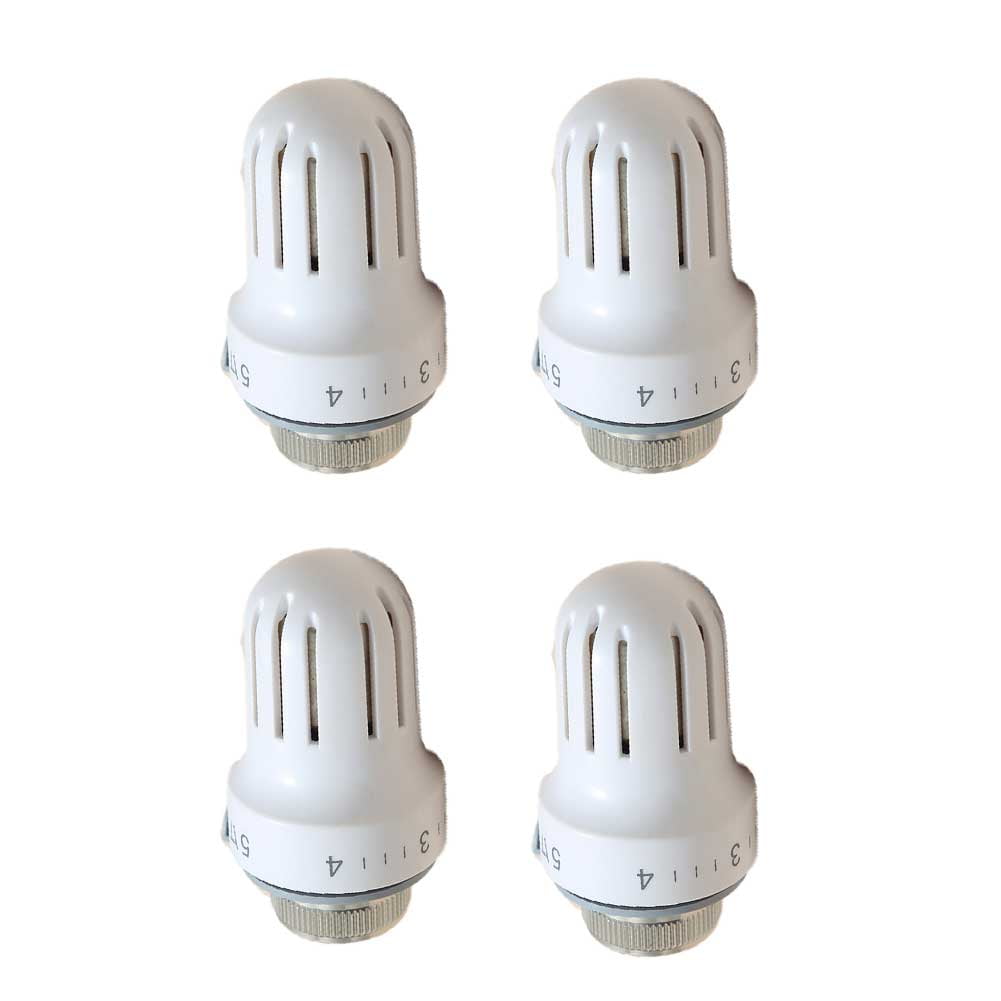 GDHOME 2/4xRadiator Thermostat Head Heater Control Heating Valve M30 X ...