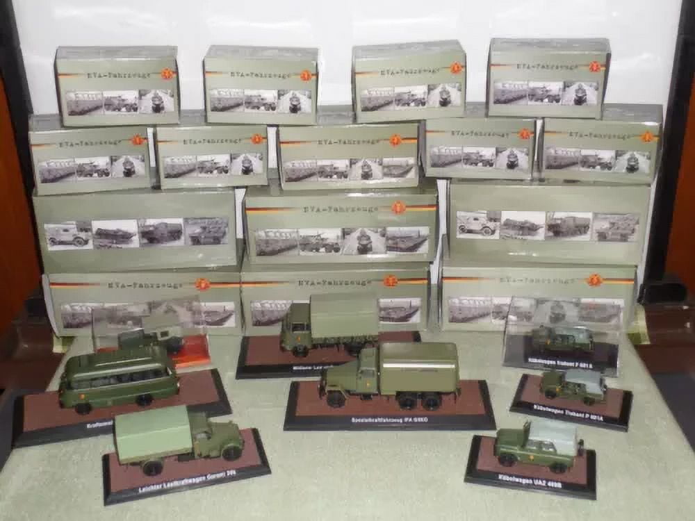 GDR collection NVA Atlas 1:43 in original packaging + sheet selection ...