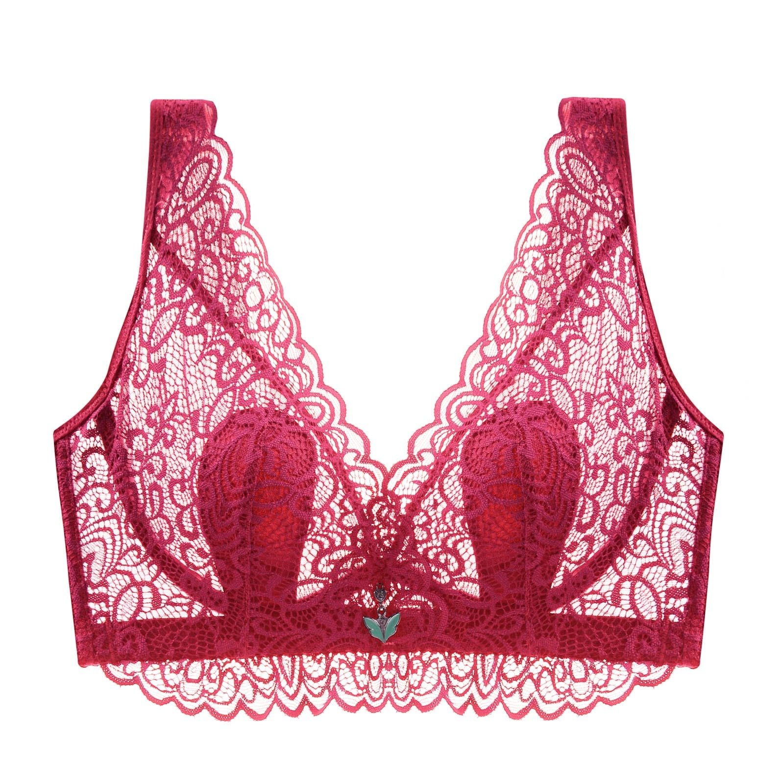 Gdreda Plus Size Bra Ladies Lightweight Full Cup Plus Size Lingerie