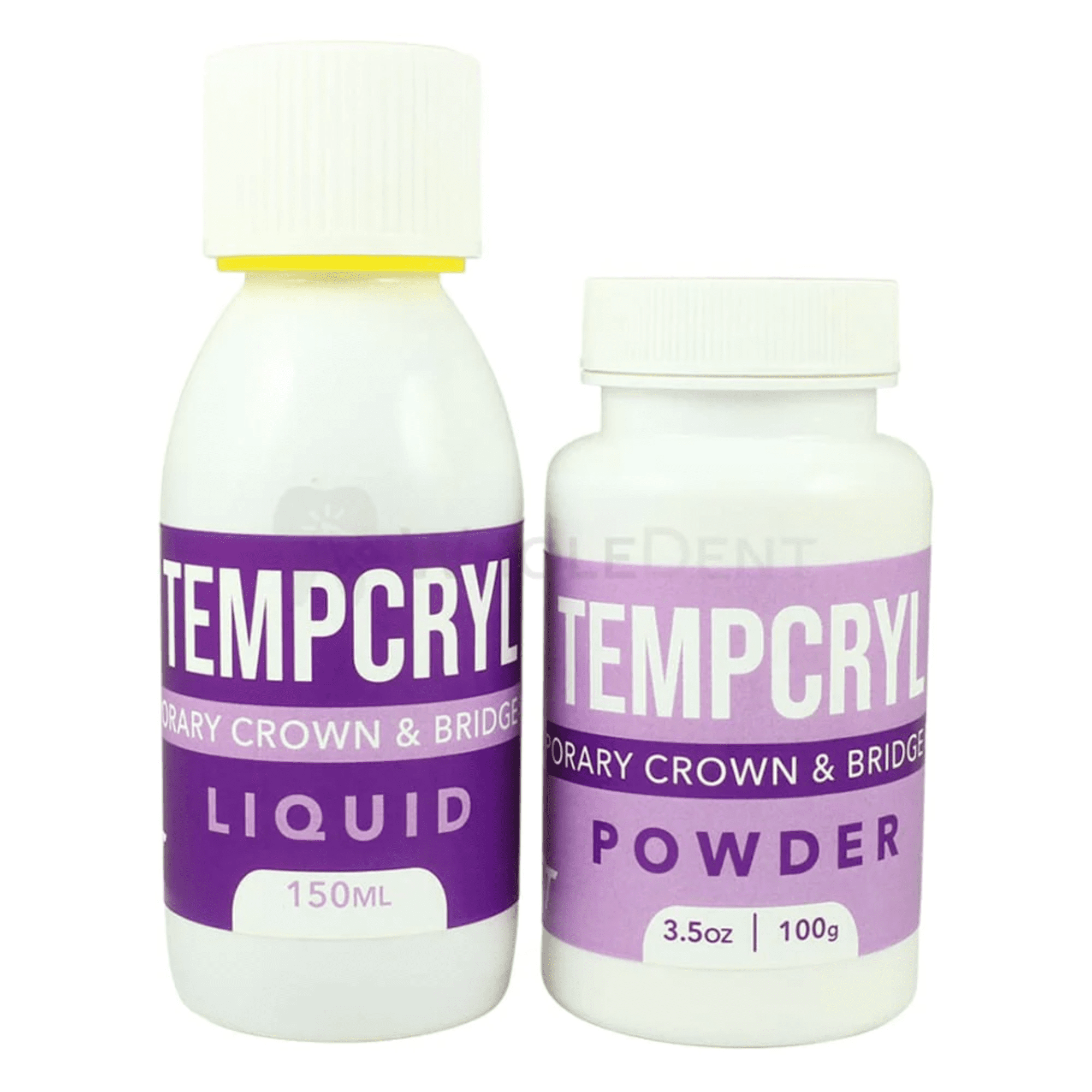 GDT Dental Supplies - Tempcryl Resin Powder 100g And Liquid 150ml Set ...