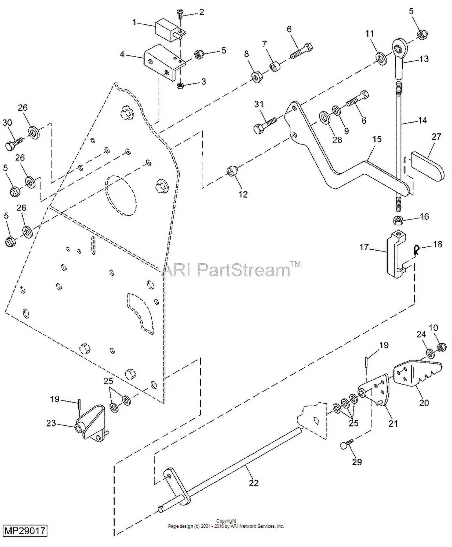 GDU10075 CLEVIS fits JOHN DEERE (New OEM) - Walmart.com