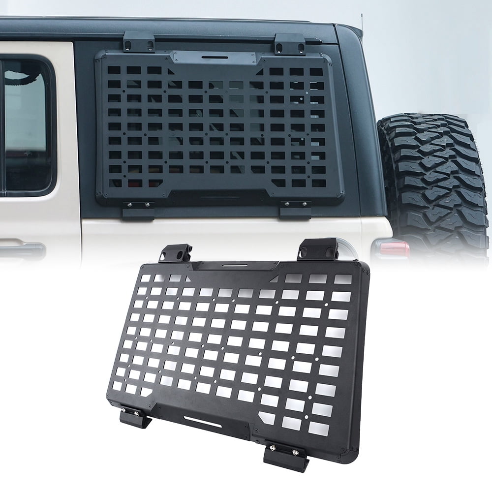 GDUUJFS Rear Window Molle Panel Modular Storage Panel System Rear ...