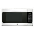 GE 1.1 Cu Ft Countertop Microwave Oven, 950W, Stainless Steel, One ...