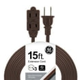 GE 15ft. 3-Outlet Polarized Extension Cord, Brown – 51957 - Walmart.com