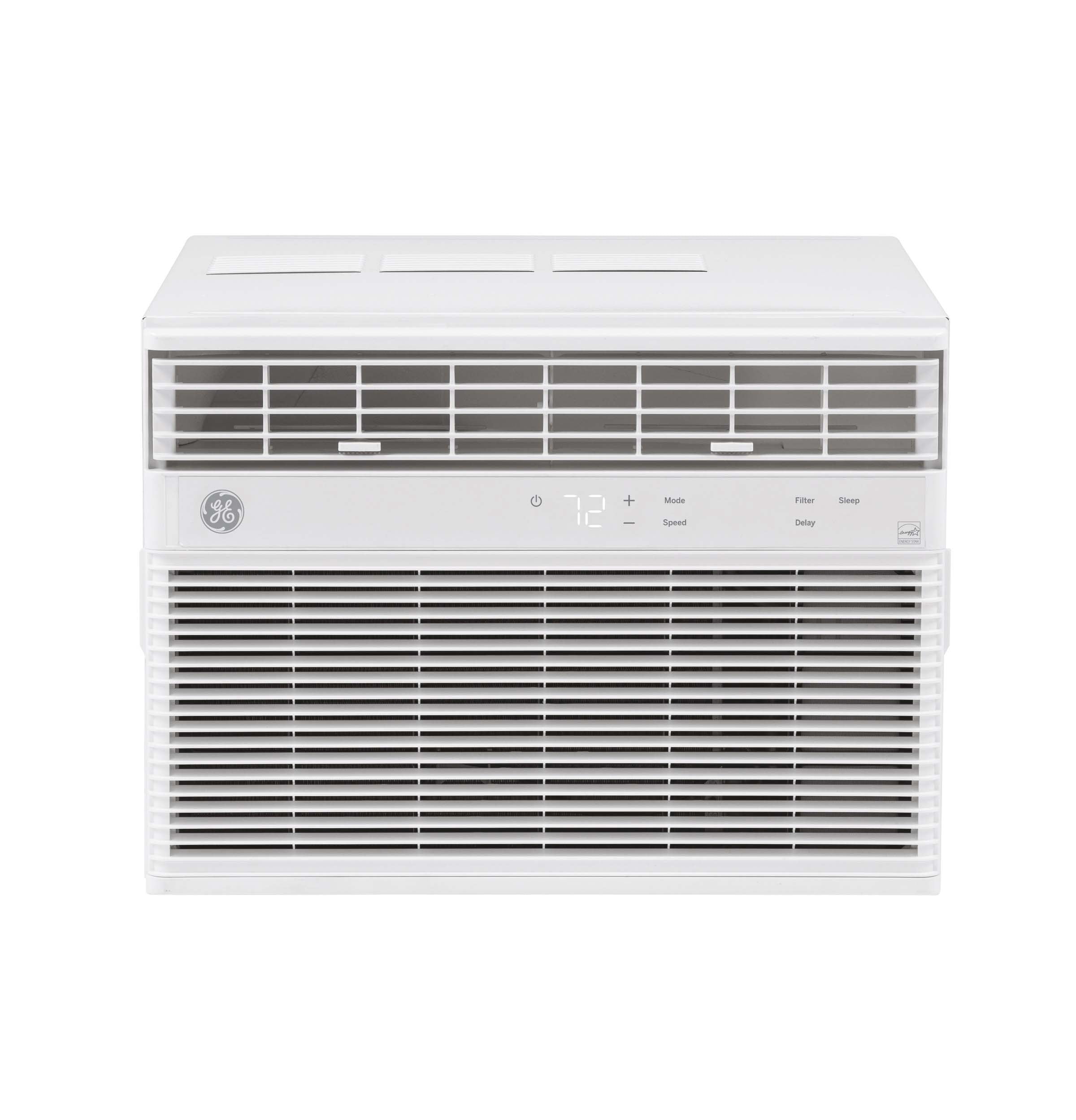 GE 24,000 BTU 220V Window-Mounted Cooling & Heating Air Conditioner ...
