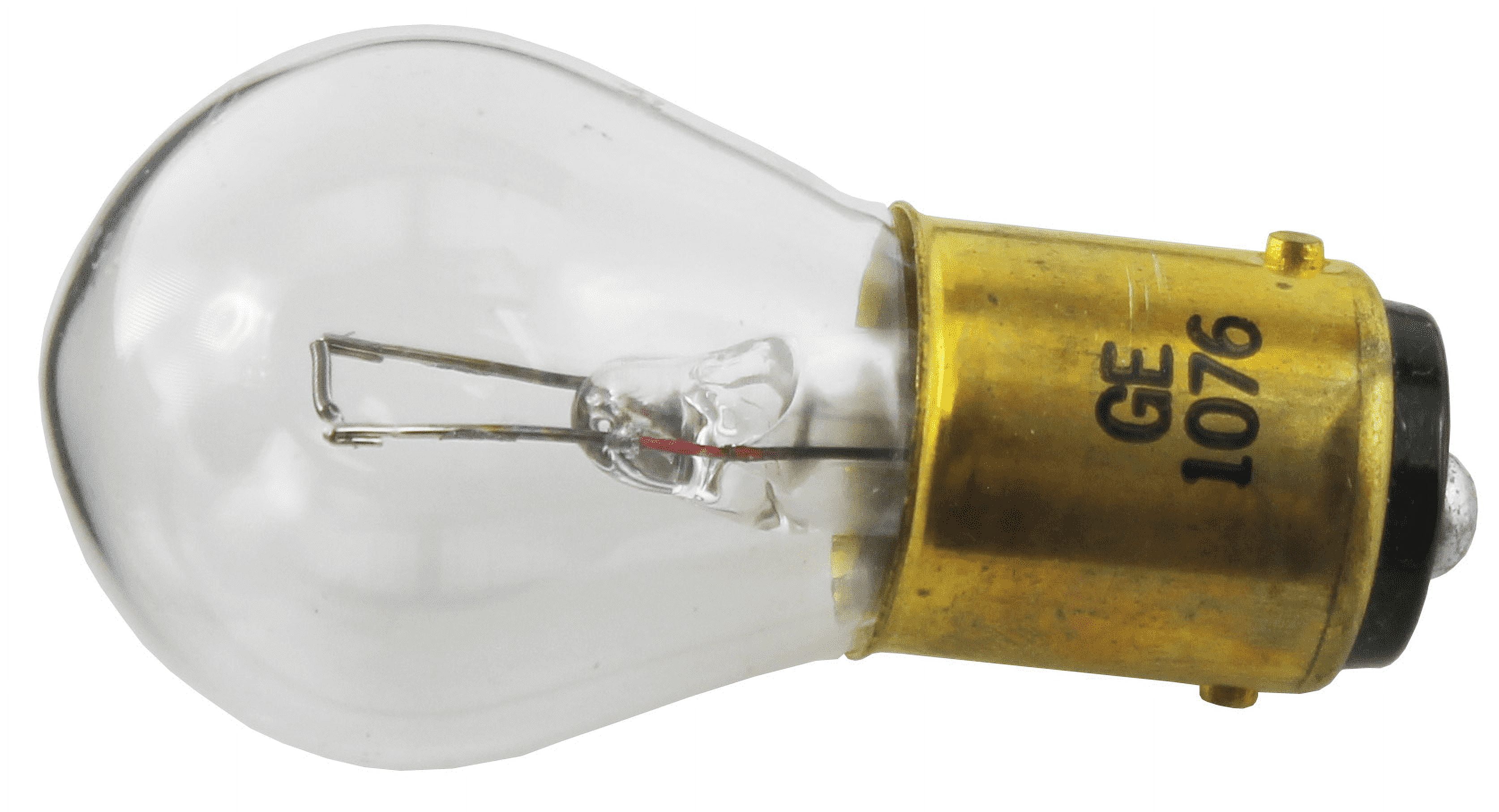 GE Auto Miniature Lamp 1076, 23W, S8, 13V for Automotive Light Bulb ...