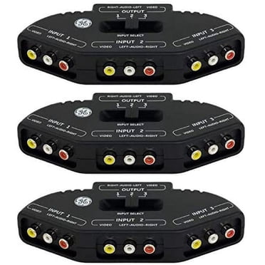GE Audio/Video And Game Switch, 4 Device - Walmart.com