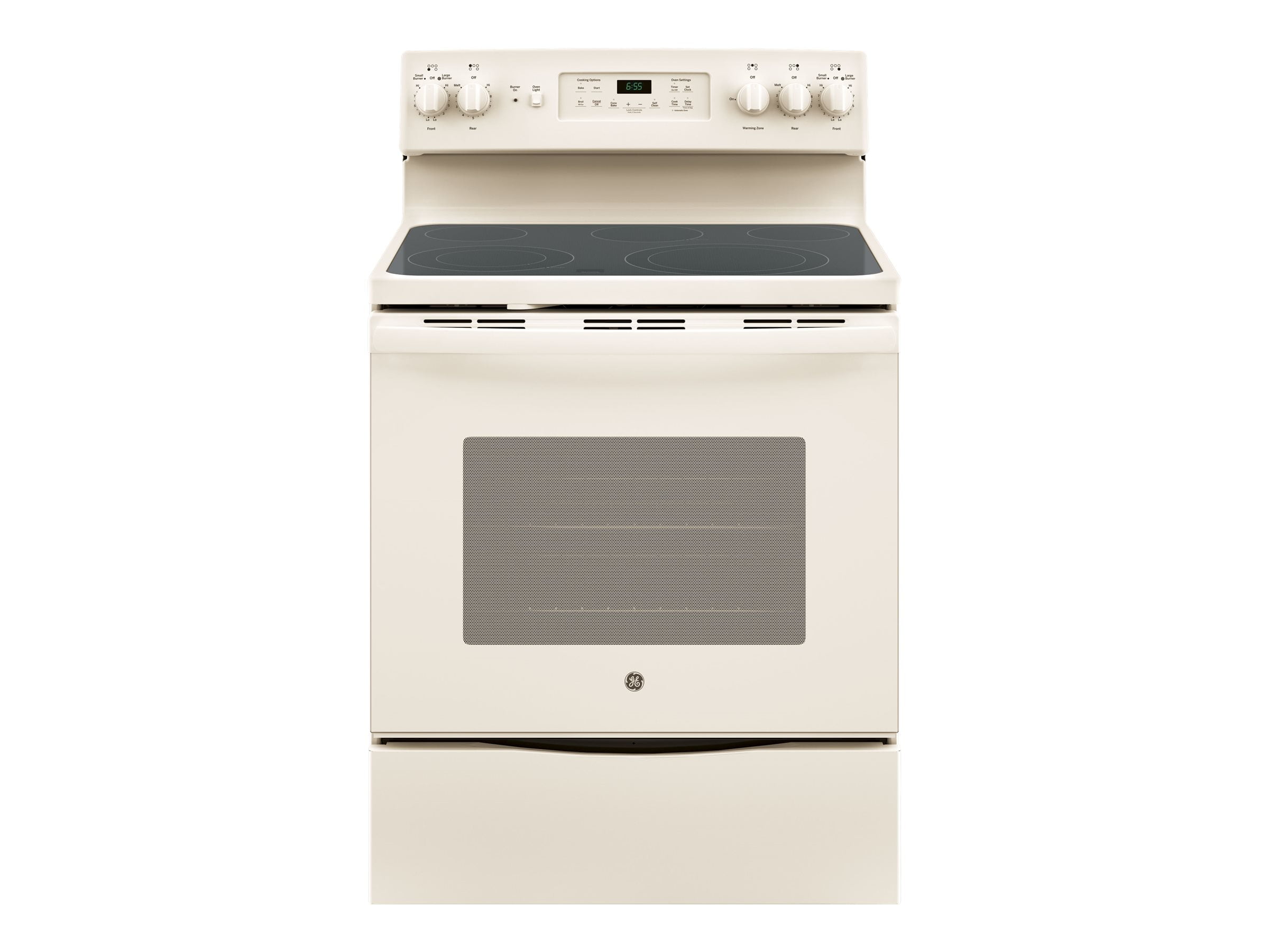 GE Appliances JB655DKCC 30 Inch Electric Freestanding Range Bisque ...