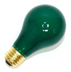 GE 33930-40A21/G 120V Standard Solid Ceramic Colored Light Bulb ...