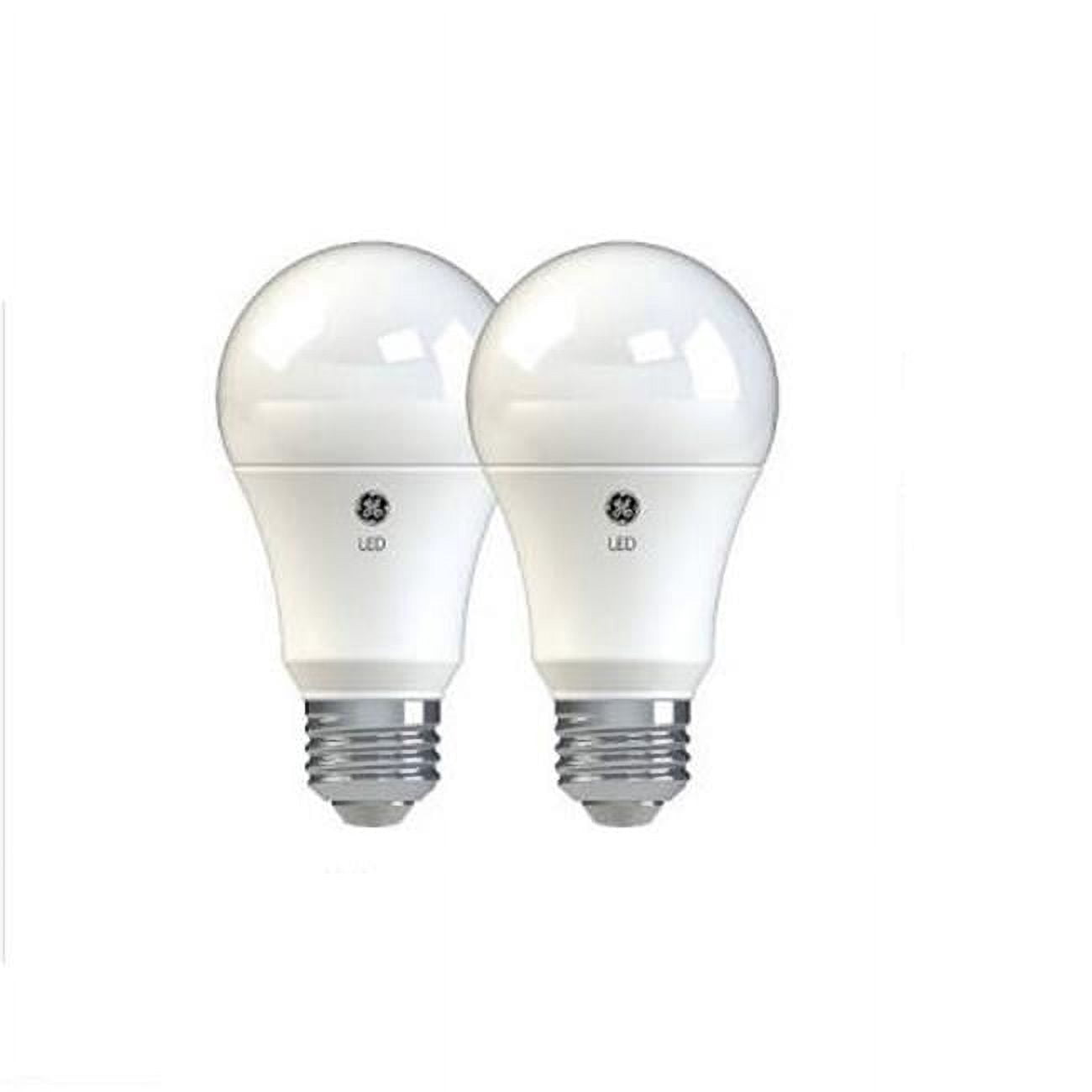 GE 37015 LED Light Bulbs, A19, Soft White, 1050 Lumens, 13 Watt, 2-Pk ...