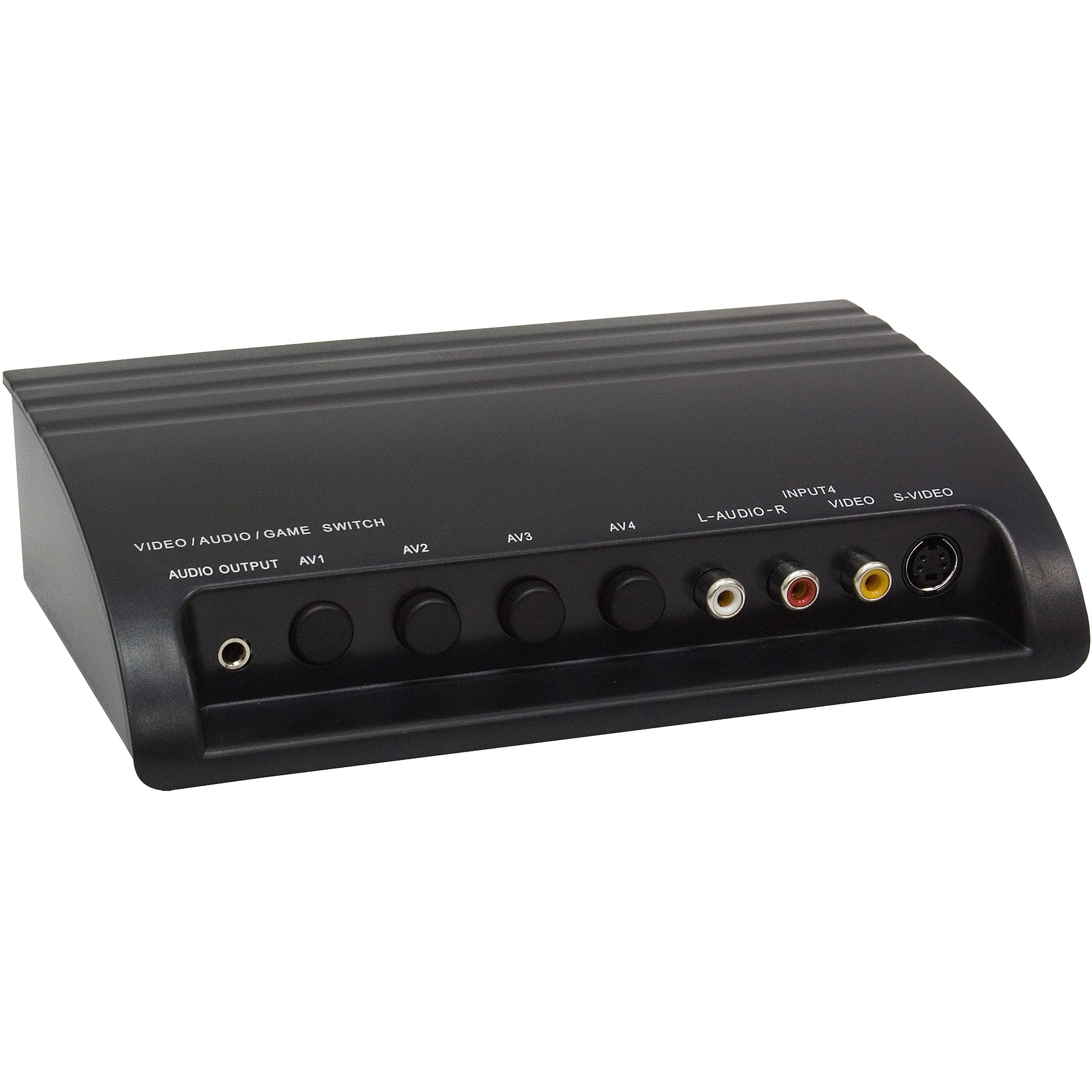 GE 4-Device Audio/Video Switch - Walmart.com