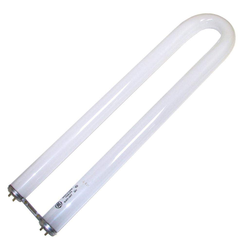GE 40537 - F40BL/U/3 U Shaped Fluorescent Black Light - Walmart.com