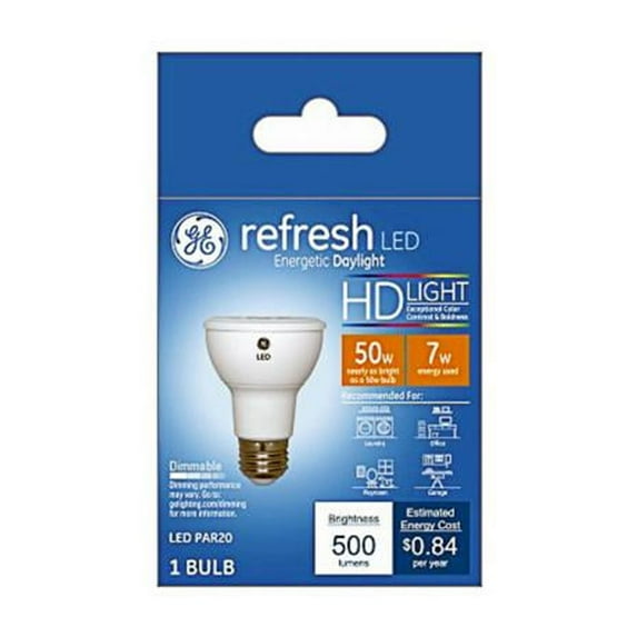 GE 45499 LED Light Bulb, Pr20, Diffused Daylight, 600 Lumens, 7 Watt ...