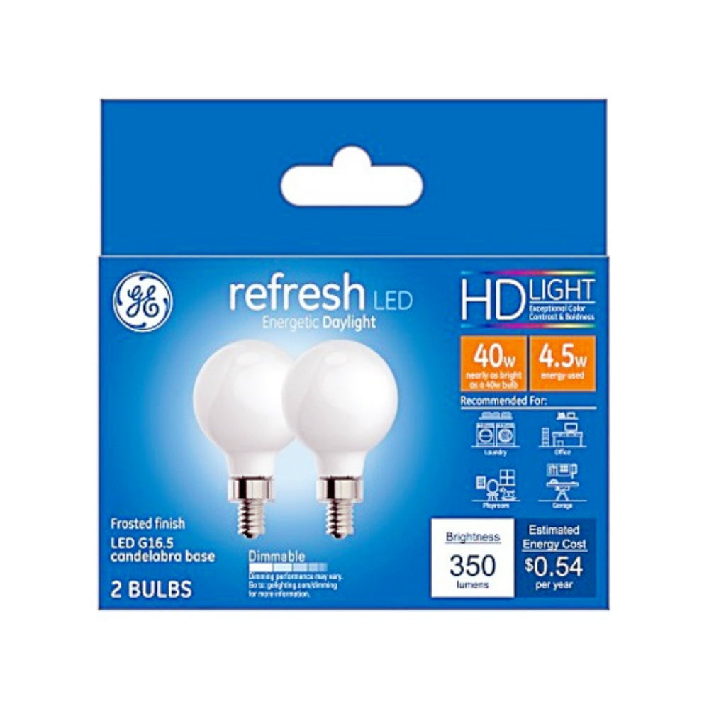GE 45715 Refresh HD Decorative LED Bulbs, 4.5 Watt, Each - Walmart.com