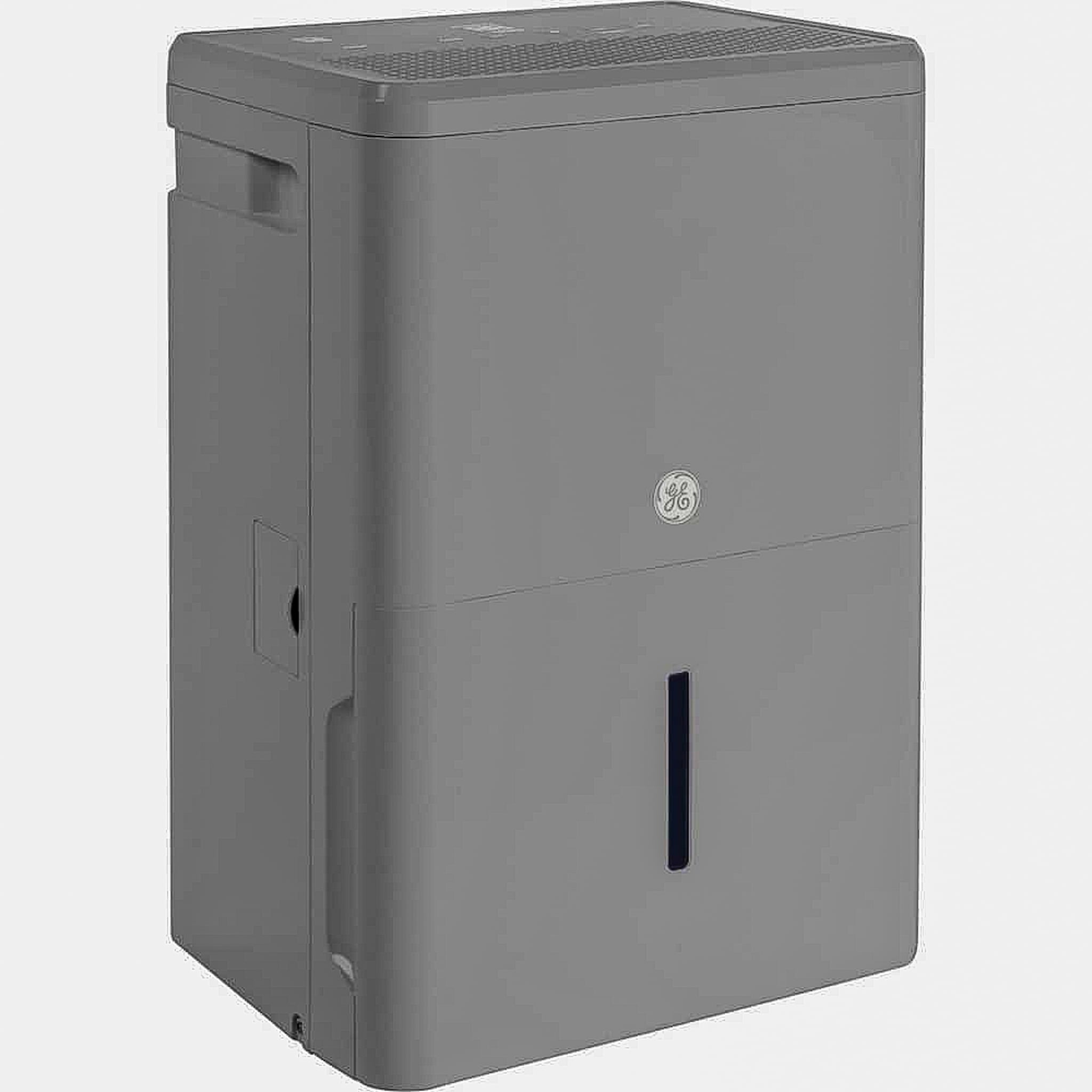 GE 50-Pint Dehumidifier with Built-in Pump, Smart Dry, LED Controls ...