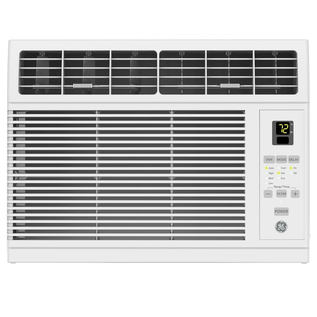 GE® 6,000 BTU Electronic Window Air Conditioner for Small Rooms up to ...