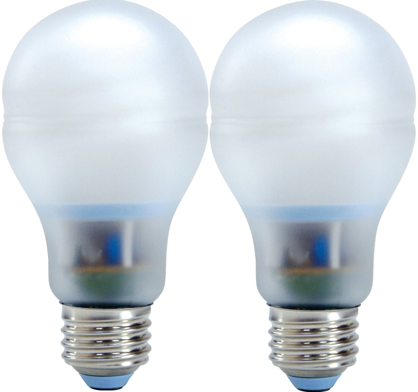 GE 63502 9-Watt 430-Lumen Covered Glass CFL Light Bulb, Reveal, 2-Pack ...