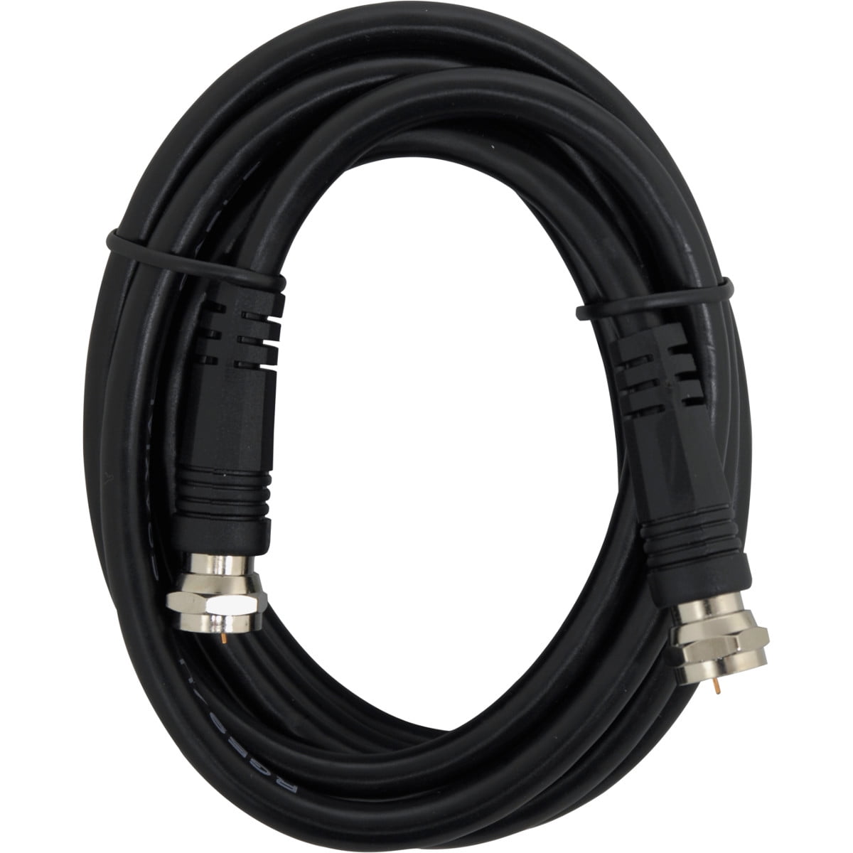 GE 6ft RG59 Coax Cable, F-Type Connectors, Black, 23217 - Walmart.com