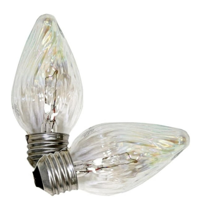 GE 73122 - 25FM/AU/CF F15 Decor Flame Tip Light Bulb - Walmart.com