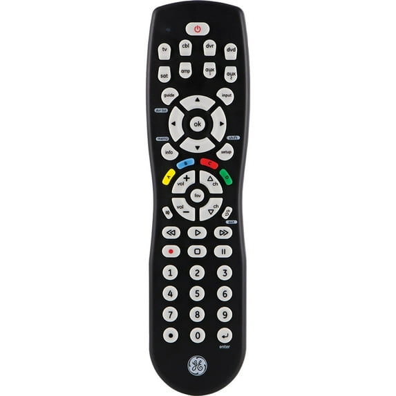 GE 8-Device Universal Remote, Black, 34929 - Walmart.com