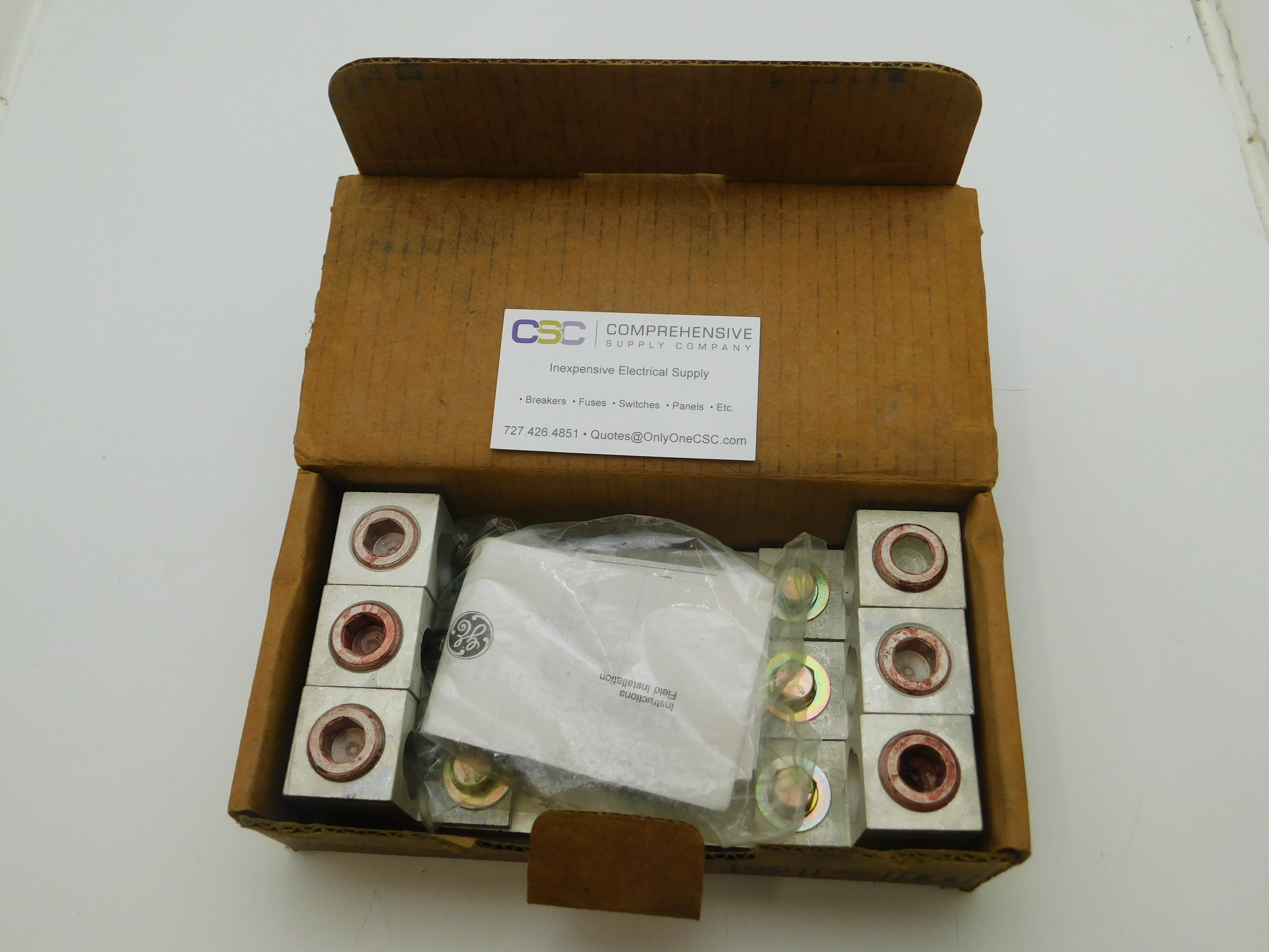 GE 800A AMP 600V NEUTRAL KIT FOR USE W/SPEC-SETTER SAFETY SWITCH ...