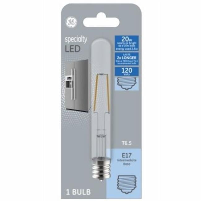 GE 93129007 LED Specialty Bulb, Clear, Intermediate Base, 2.5 Watt ...