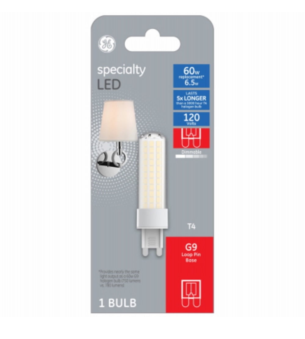GE 93129028 Specialty Halogen LED Light Bulb, 6.5 Watts, Each - Walmart.com