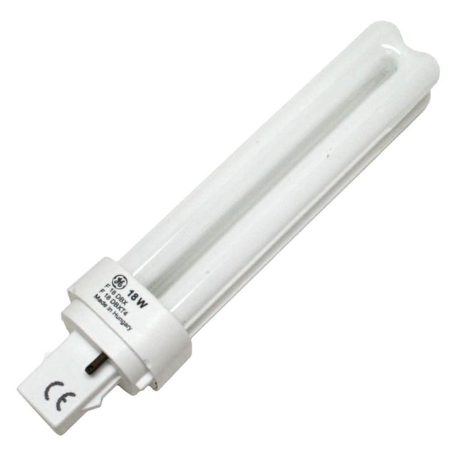 GE 97577 - F18DBXT4/SPX27 - 18 Watt Quad-Tube Compact Fluorescent Light ...