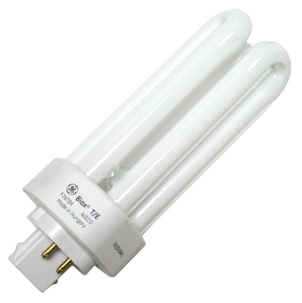 GE 97615 (4-Pack) F26TBX/830/A/ECO 26-Watt Energy Smart Ecolux Triple ...