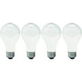 GE A19 43-Watt Dimmable Halogen Light Bulb, Soft White Finish, Medium ...