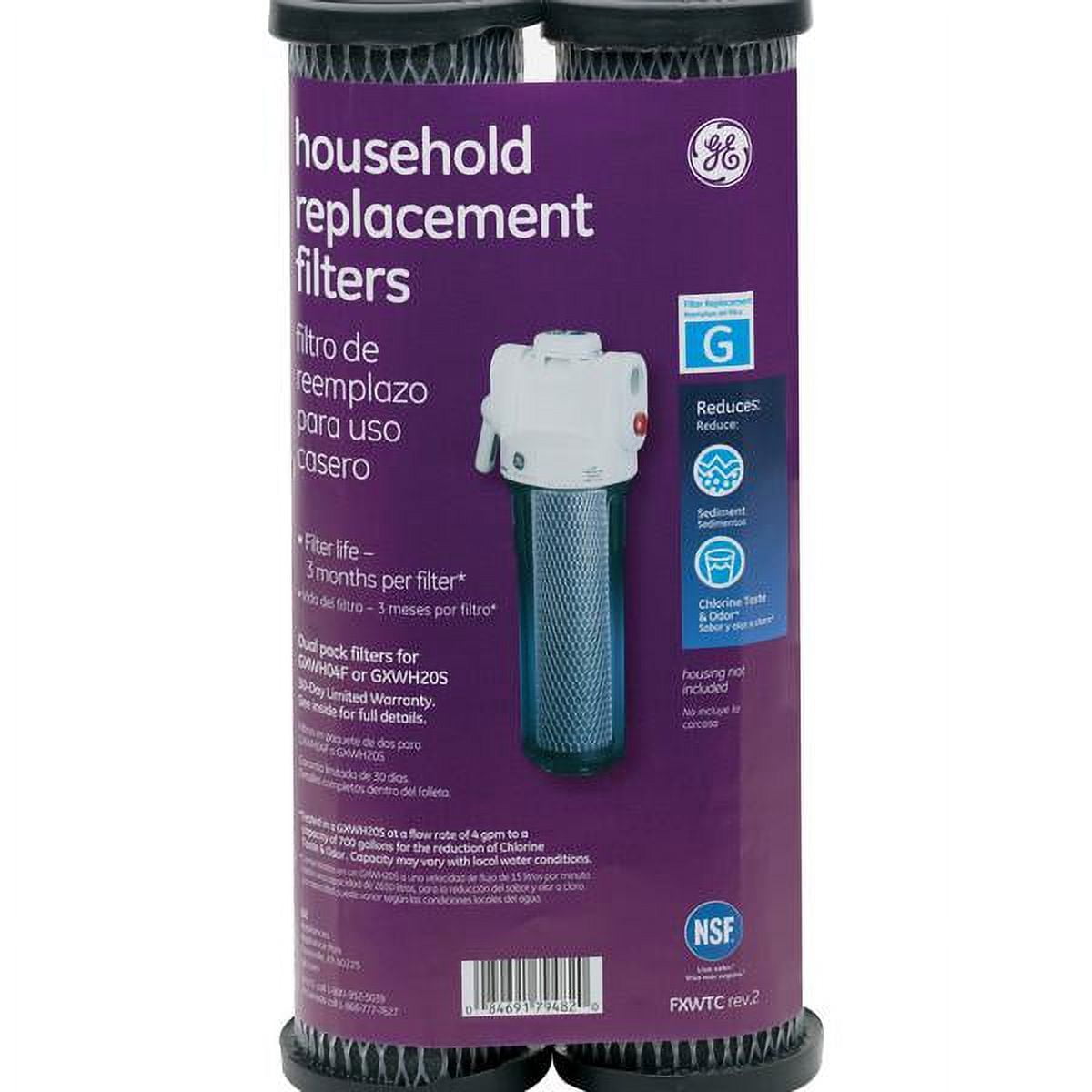 GE APPLIANCE FXWTC REPL. FILTER - GENUINE OEM PART - Walmart.com