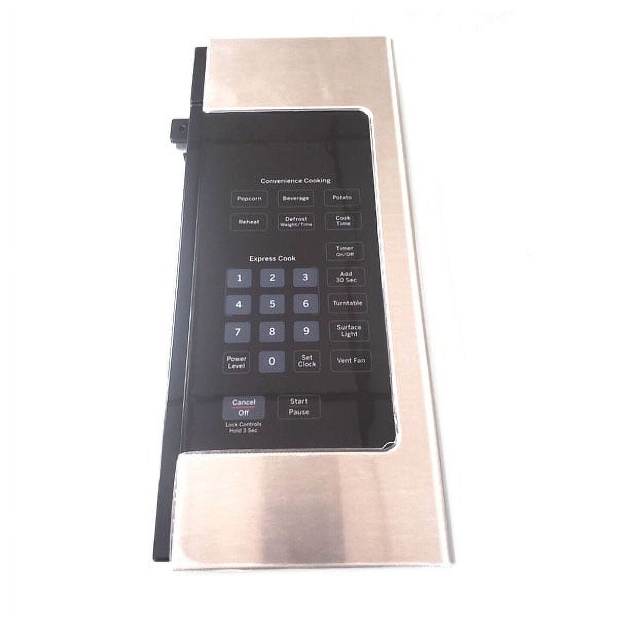 GE General Electric Stainless Steel Control Panel - Genuine OEM Part ...