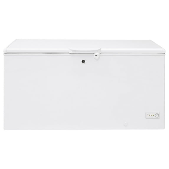 GE Appliances 65 Inch White Chest Freezer, FCM16DLWW, 15.7 Cu. Ft. with ...