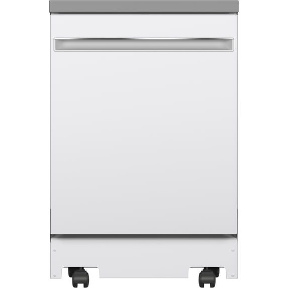 GE Appliances GPT225SGLWW Full Size Stainless Steel Portable Dishwasher ...