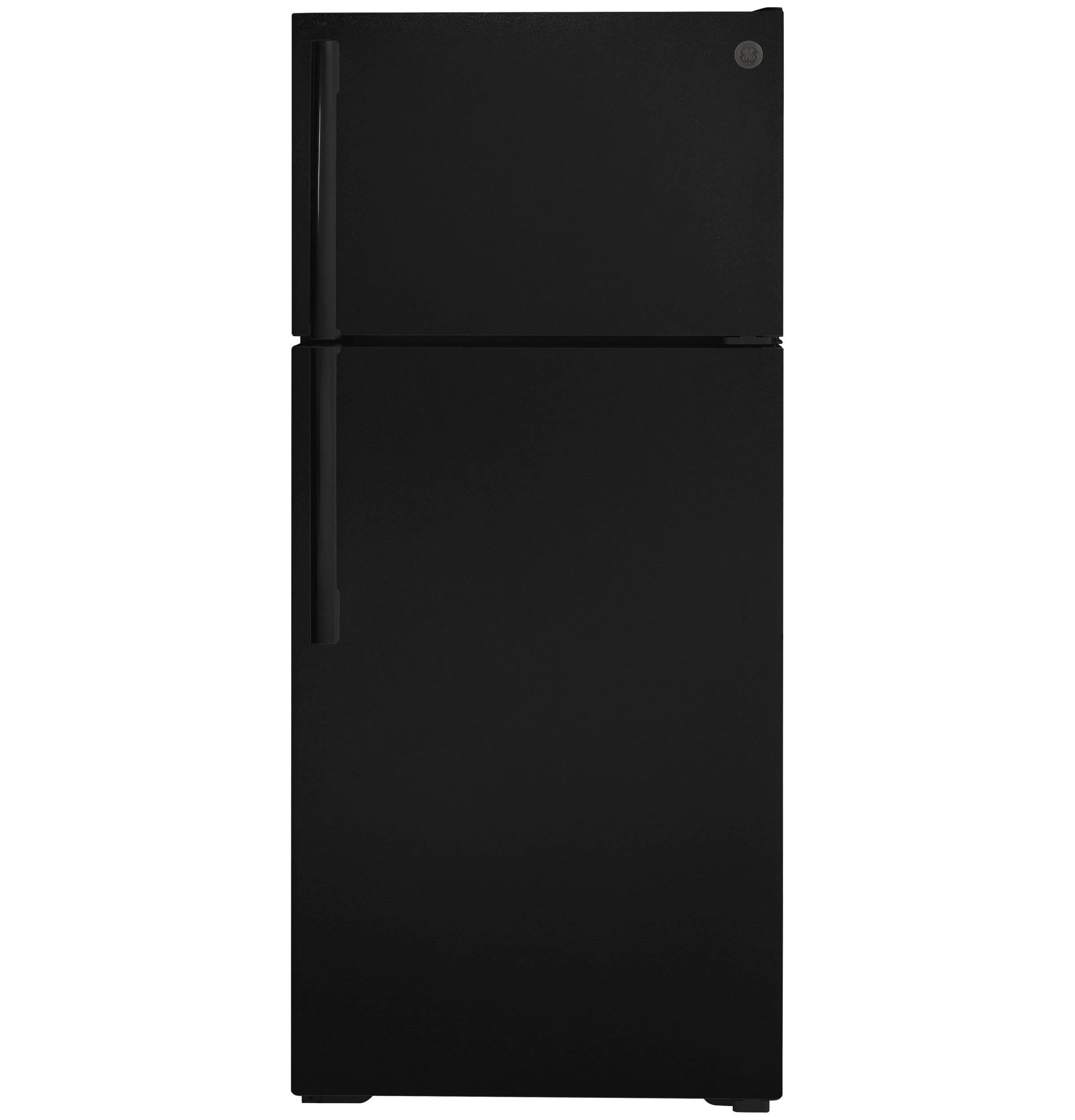 GE Full Size 16.6 cu. ft. Top Freezer Refrigerator with LED Lighting ...
