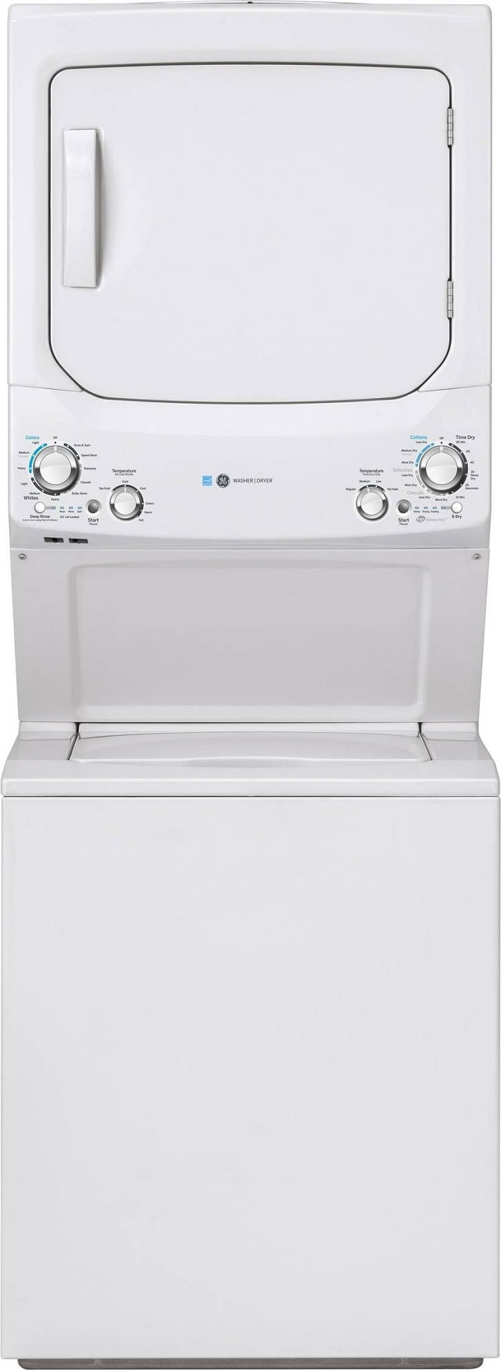GE APPLIANCES GUD27GESNWW combination washer gas dryer - Walmart.com
