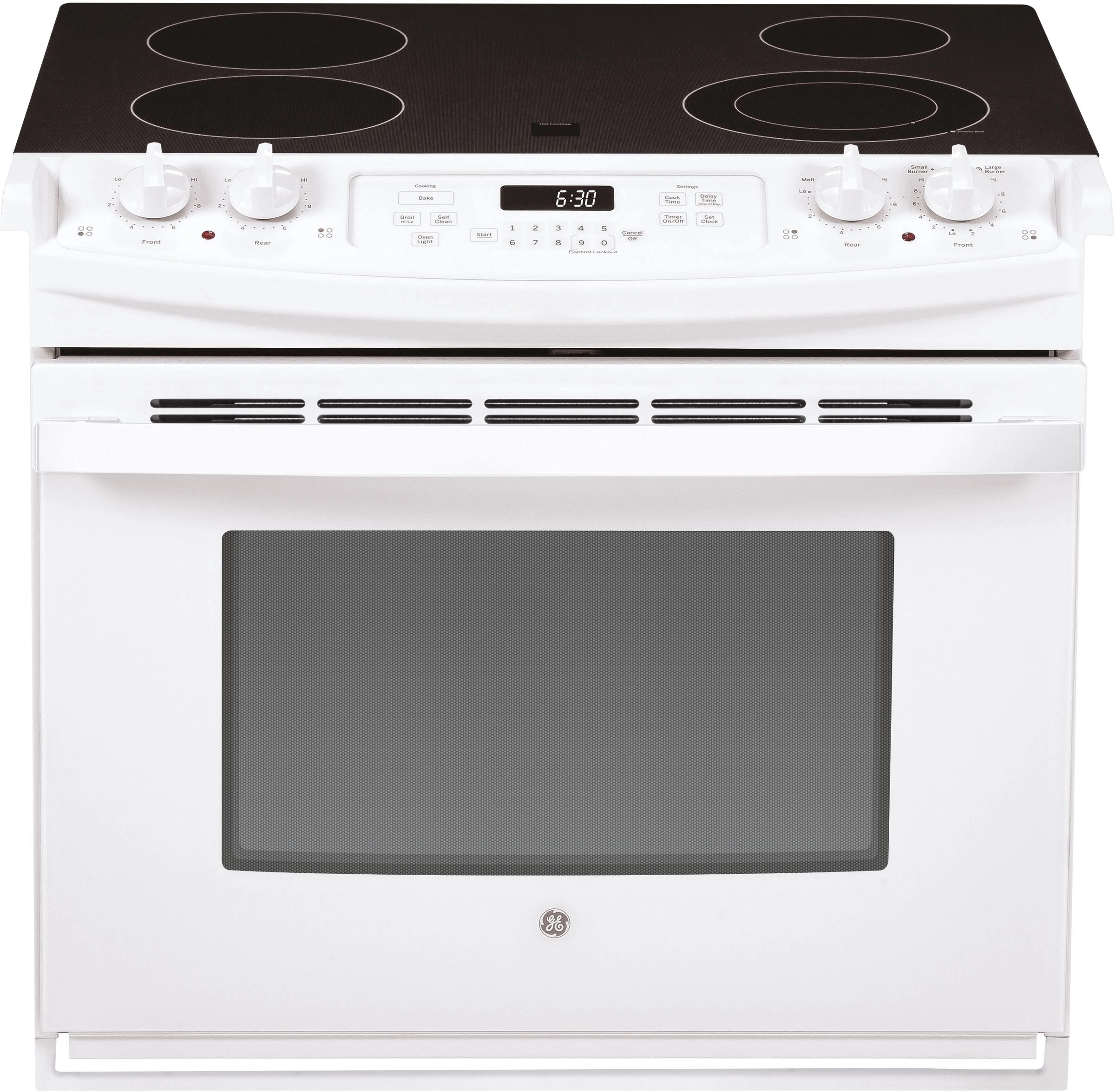 GE APPLIANCES JD630DTWW drop in electric range - Walmart.com