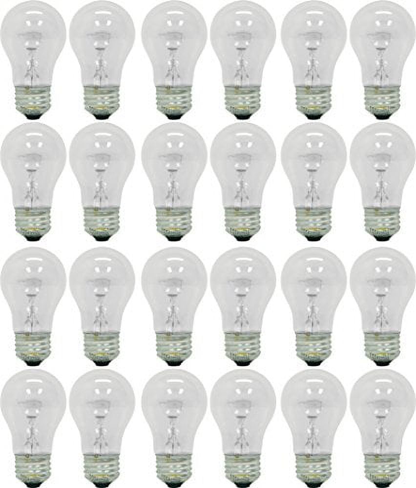 GE Appliance 21188 40-Watt, 415-Lumen A15 Light Bulb with Medium Base ...