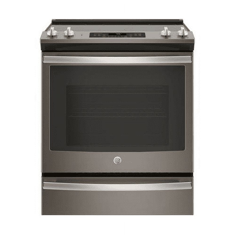 GE Slate Series 30 Inch Slide-in Electric Range with Smoothtop Cooktop ...