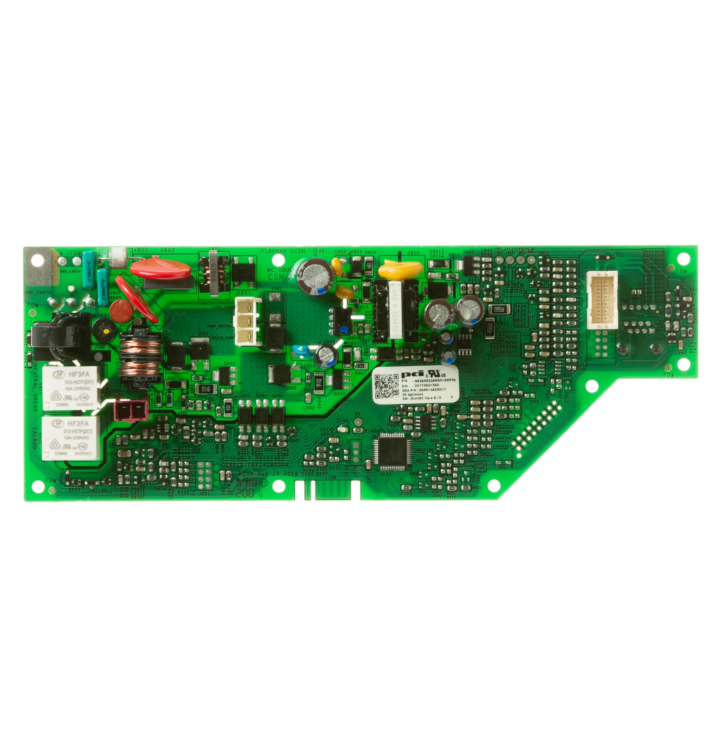 GE Appliances Dishwasher Electronic Control Board Assembly Part ...