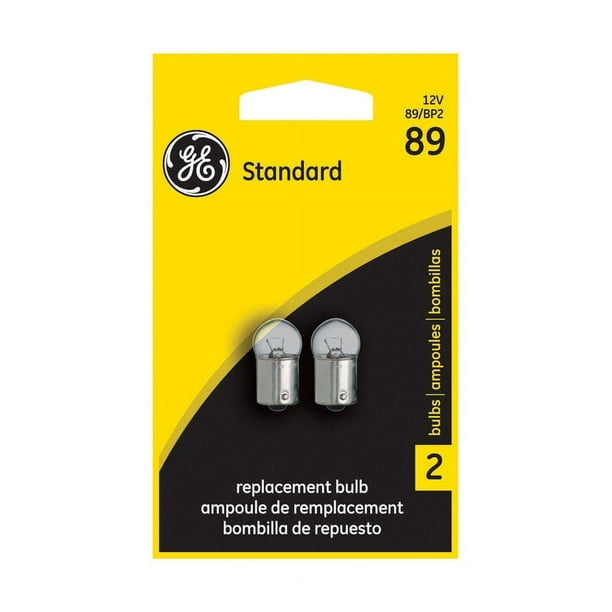 Ge Lighting Miniature Incandescent Bulb 89/BP2 - Walmart Business Supplies
