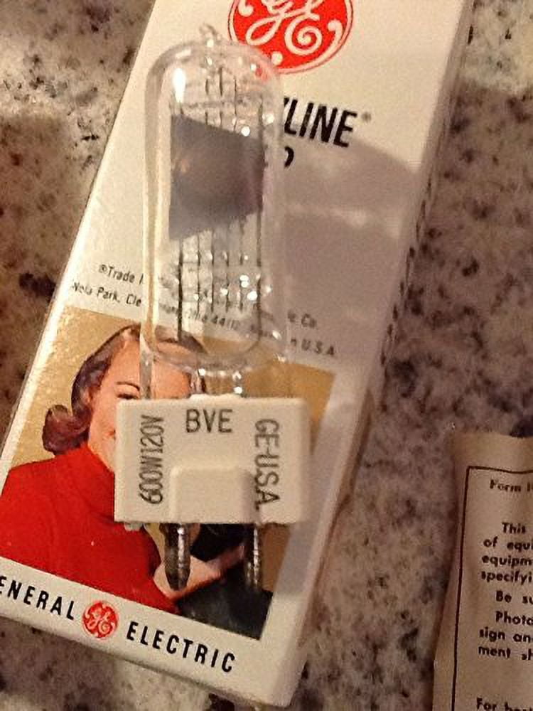 GE BVE QUARTZLINE PROJECTION LAMP 120 V 600 W - Walmart.com