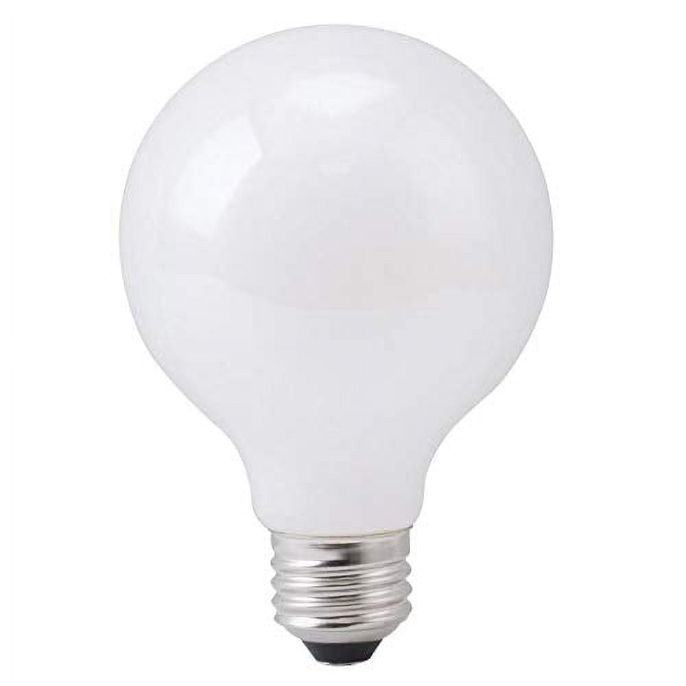 GE Basic 4-Pack 40 W Equivalent Warm White G25 LED Light Fixture Light ...