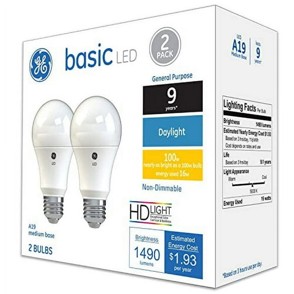 100 Watt Light Bulbs in Light Bulbs by Wattage - Walmart.com