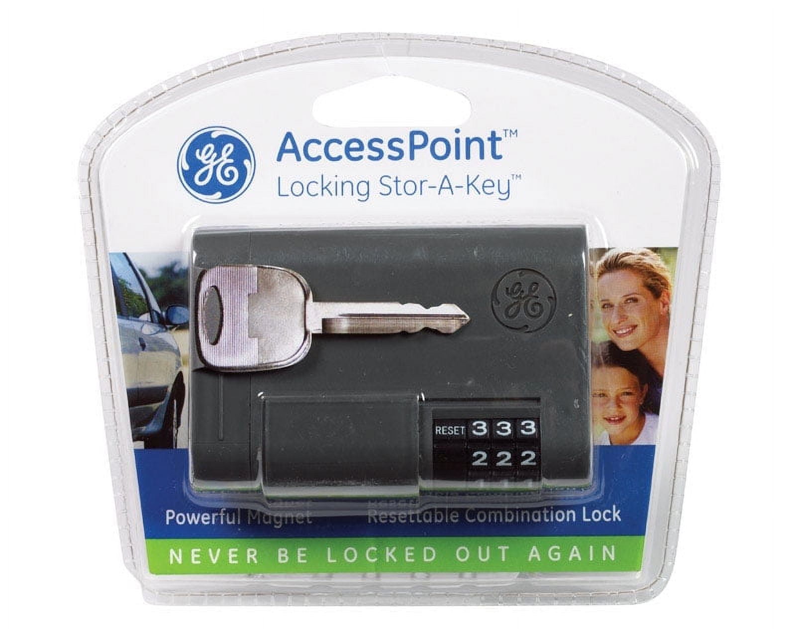 GE Black Plastic/Steel Key Storage - Walmart.com