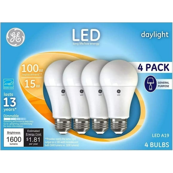 100 Watt Light Bulbs in Light Bulbs by Wattage - Walmart.com