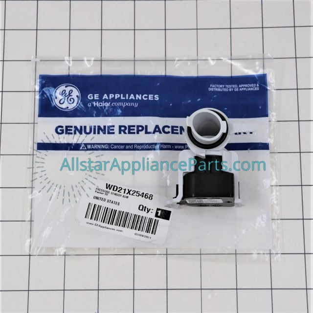 GE Dishwasher Pressure Switch WD21X25468 - Walmart.com