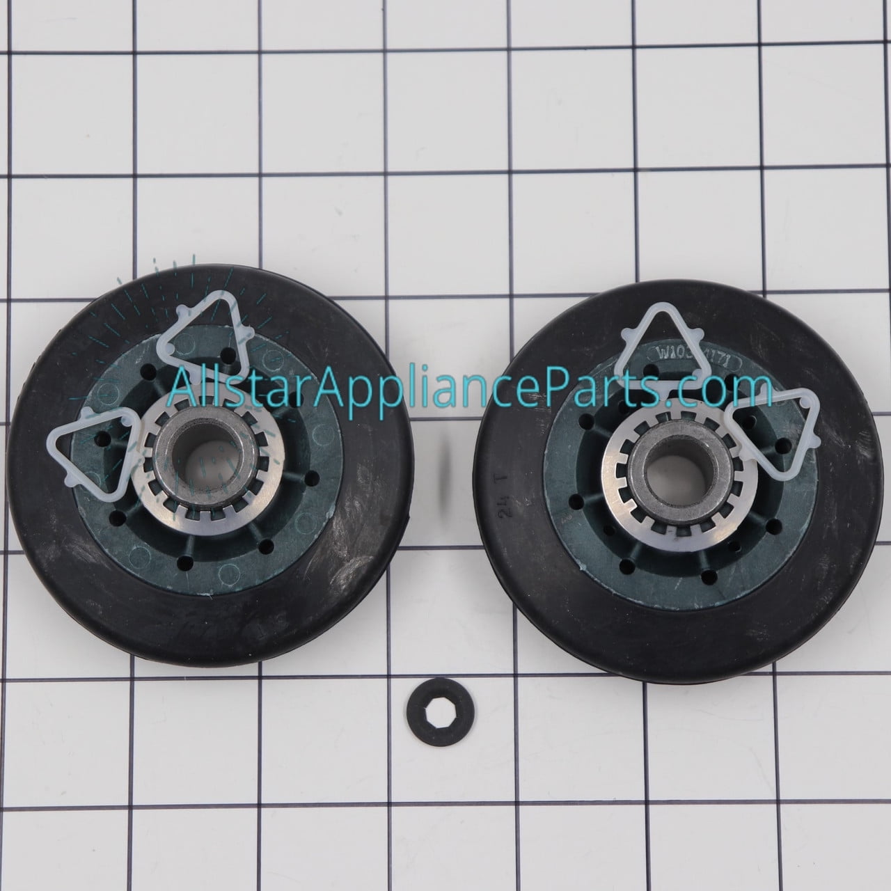 GE Dryer Drum Roller Kit WE3X82 - Walmart.com