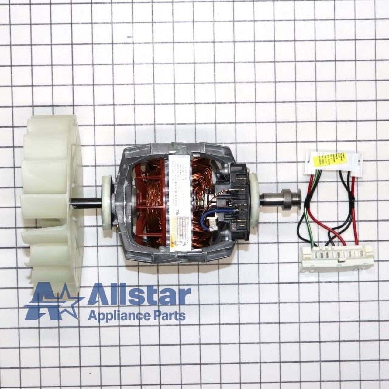 GE Dryer Motor & Blower Wheel Assembly WE03X25634 - Walmart.com