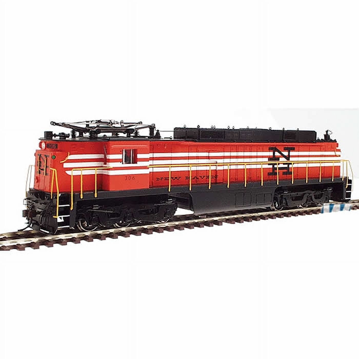 GE E33 HO Scale Electric Locomotive New Haven Line - Walmart.com